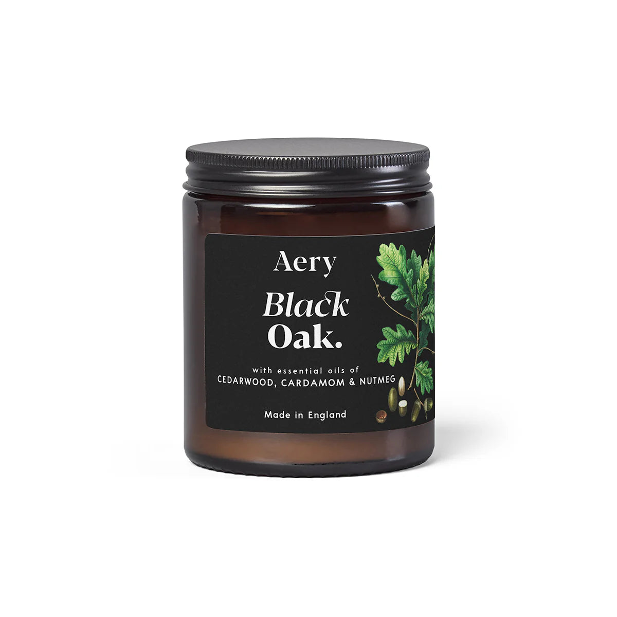 Botanical Green 140g Candle Jar -Black Oak – Steel & Anchor